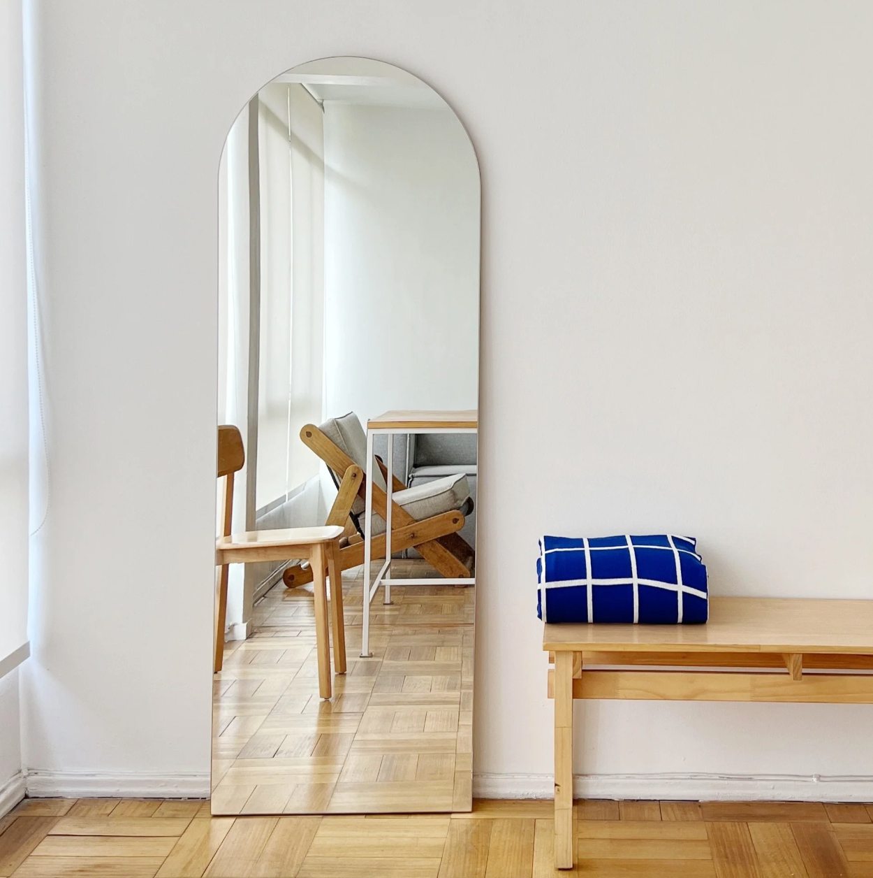 Espejo Simple Pure, Medio Arco – Cuadros Deco