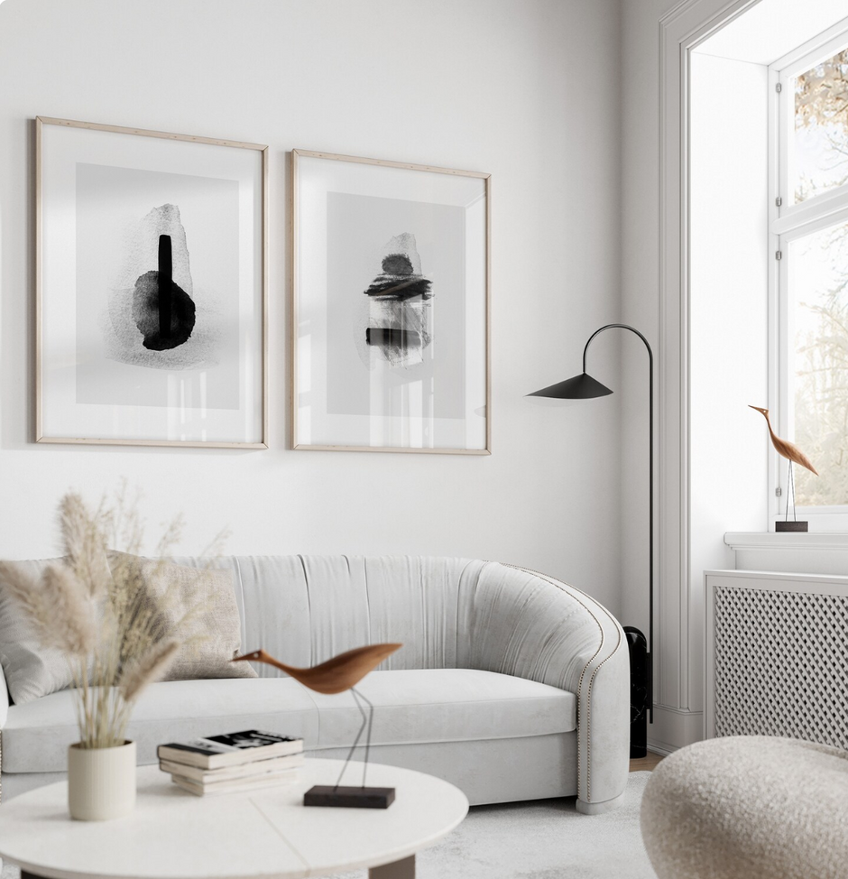 Blanco y negro – Cuadros Deco