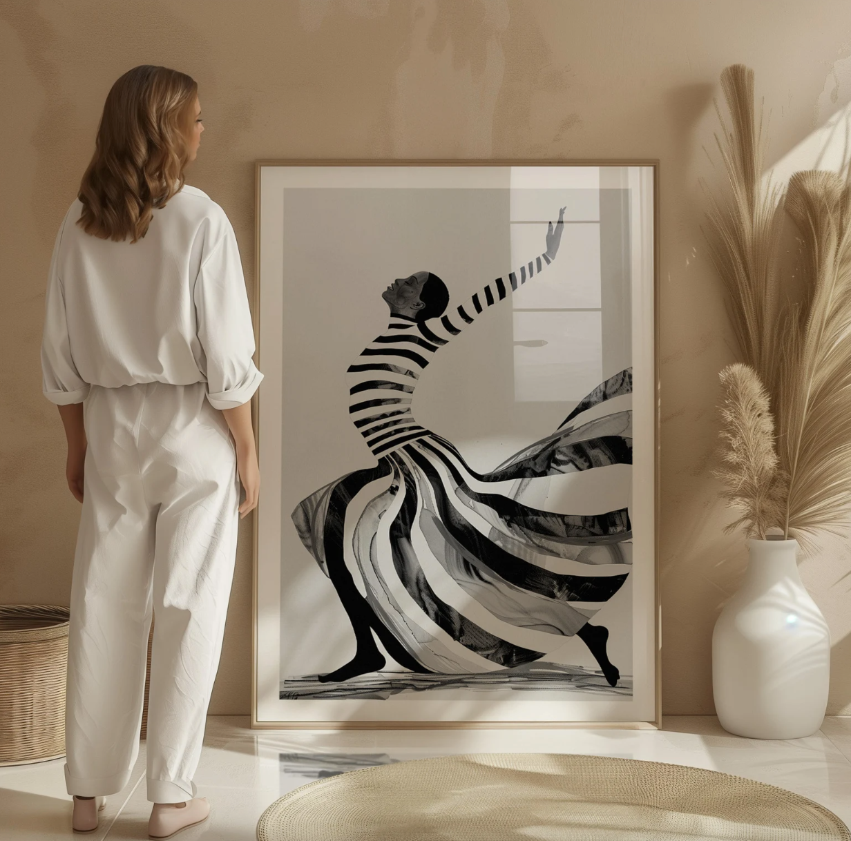 Cuadro Modelo Mujer, danza – Cuadros Deco