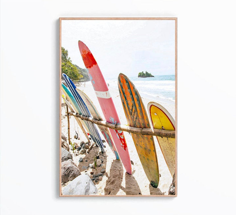 Cuadro de playa y surf – Cuadros Deco