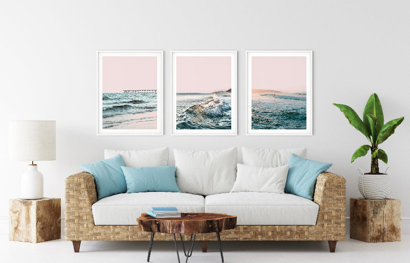 Set de 3 Cuadros Playa – Cuadros Deco