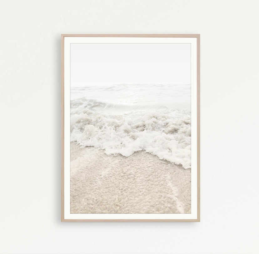 Cuadro de playa y surf neutros – Cuadros Deco