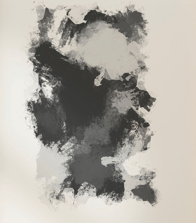 Set 3 Cuadros abstractos blanco y negro – Cuadros Deco