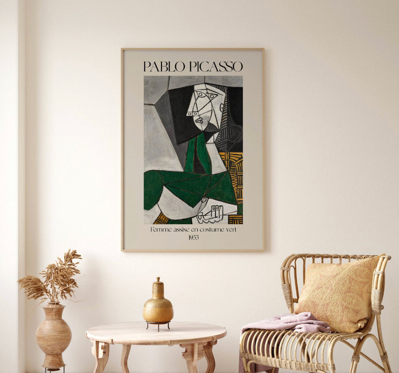 Cuadro cartel de exposición Pablo Picasso – Cuadros Deco