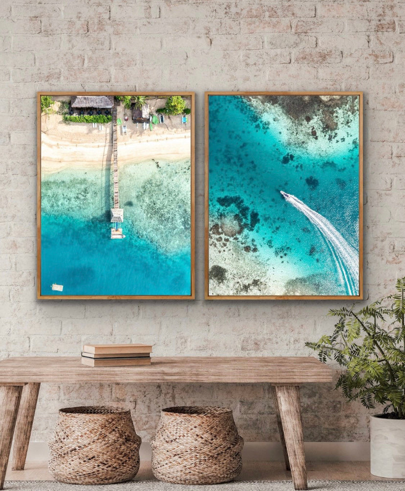Set 2 Cuadros playa – Cuadros Deco